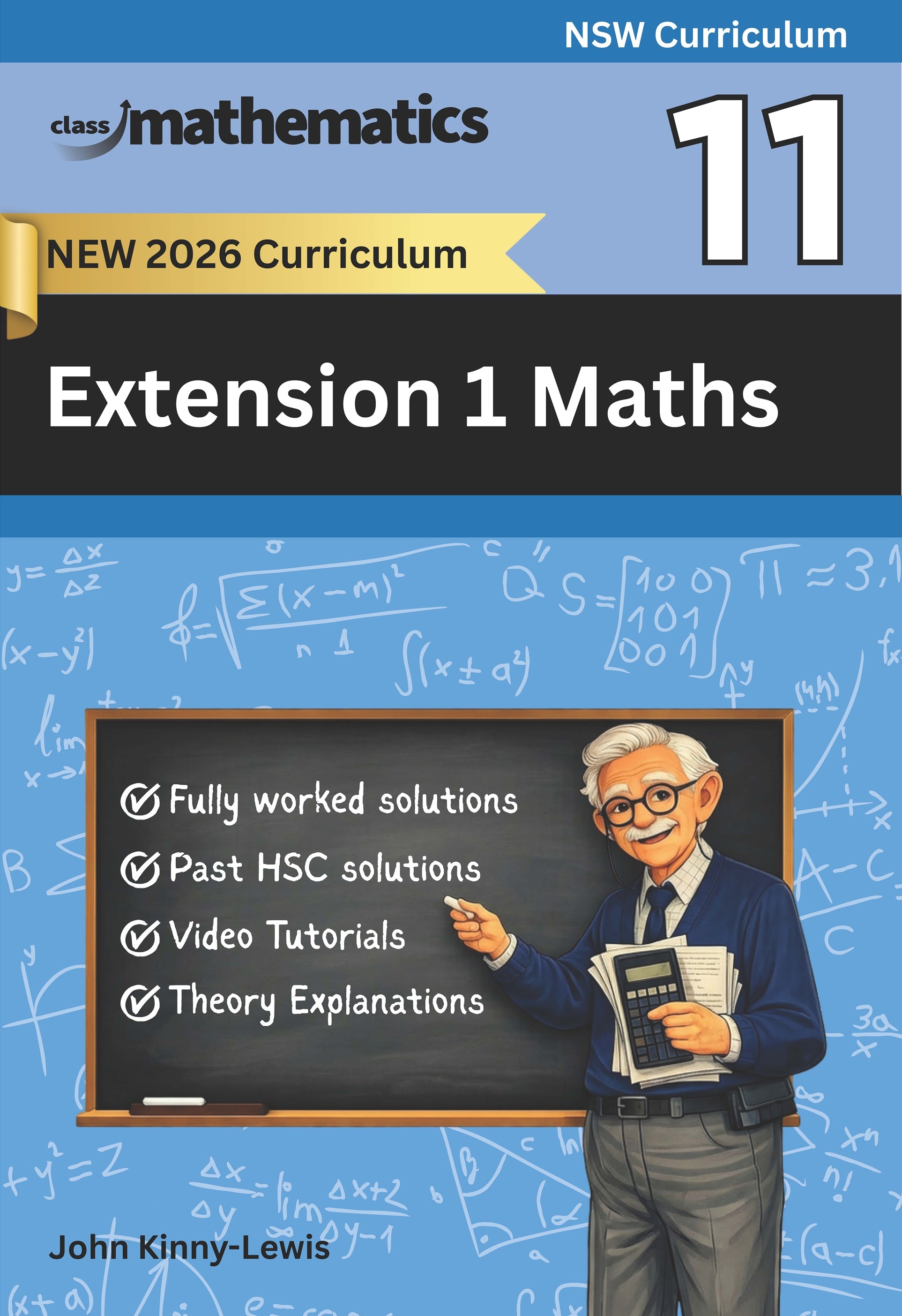 NSW Year 11 Math Extension 1 (2026 Curriculum) Coursebook | Class ...