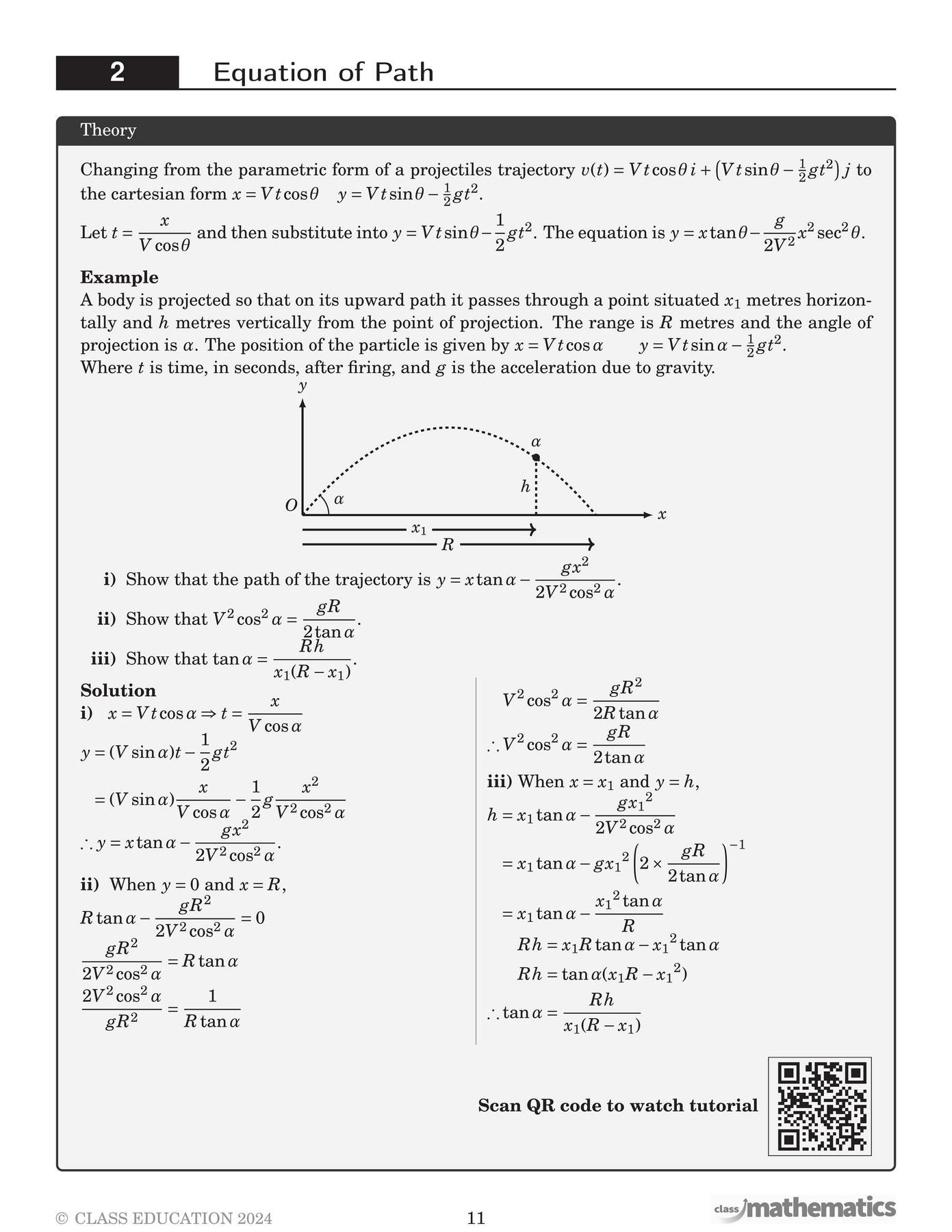 NSW Year 12 Maths Extension 1 Projectile Motion Class Mathematics nsw-year-12-maths-extension-1-projectile-motion-class-mathematics